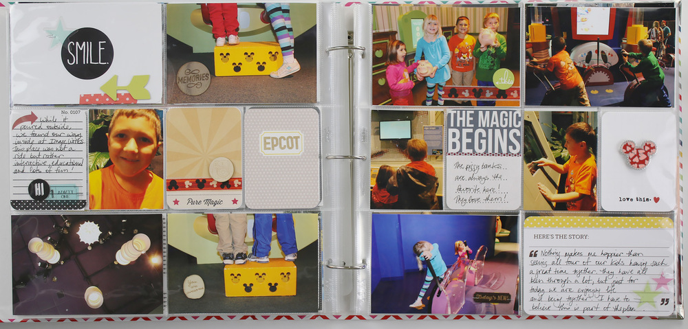 Disney Project Life Epcot Day 2!!!